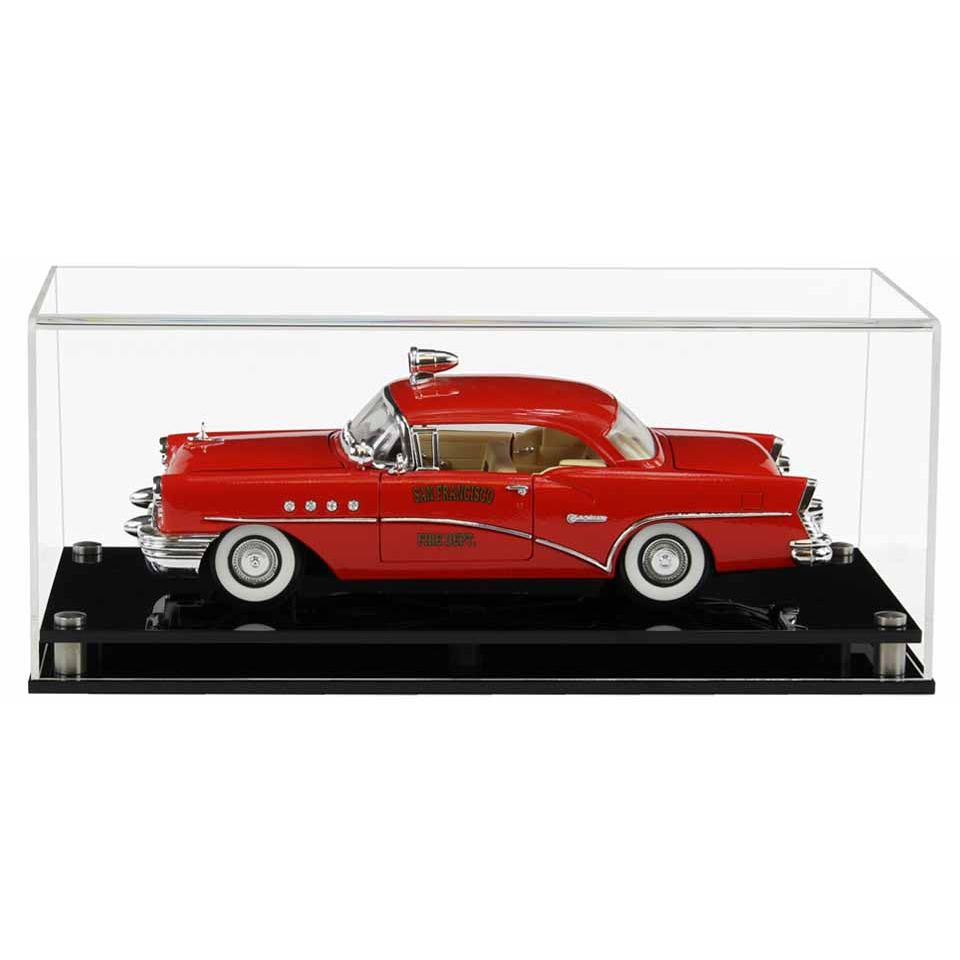 1:18 Scale Model Car Display Case with a Modern Base, Choice of Base C ...