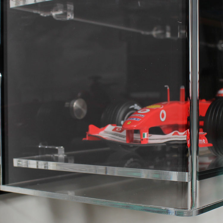 Acrylic Wall Display Case for 1:18 Scale F1 Cars 4 Shelves – Model ...